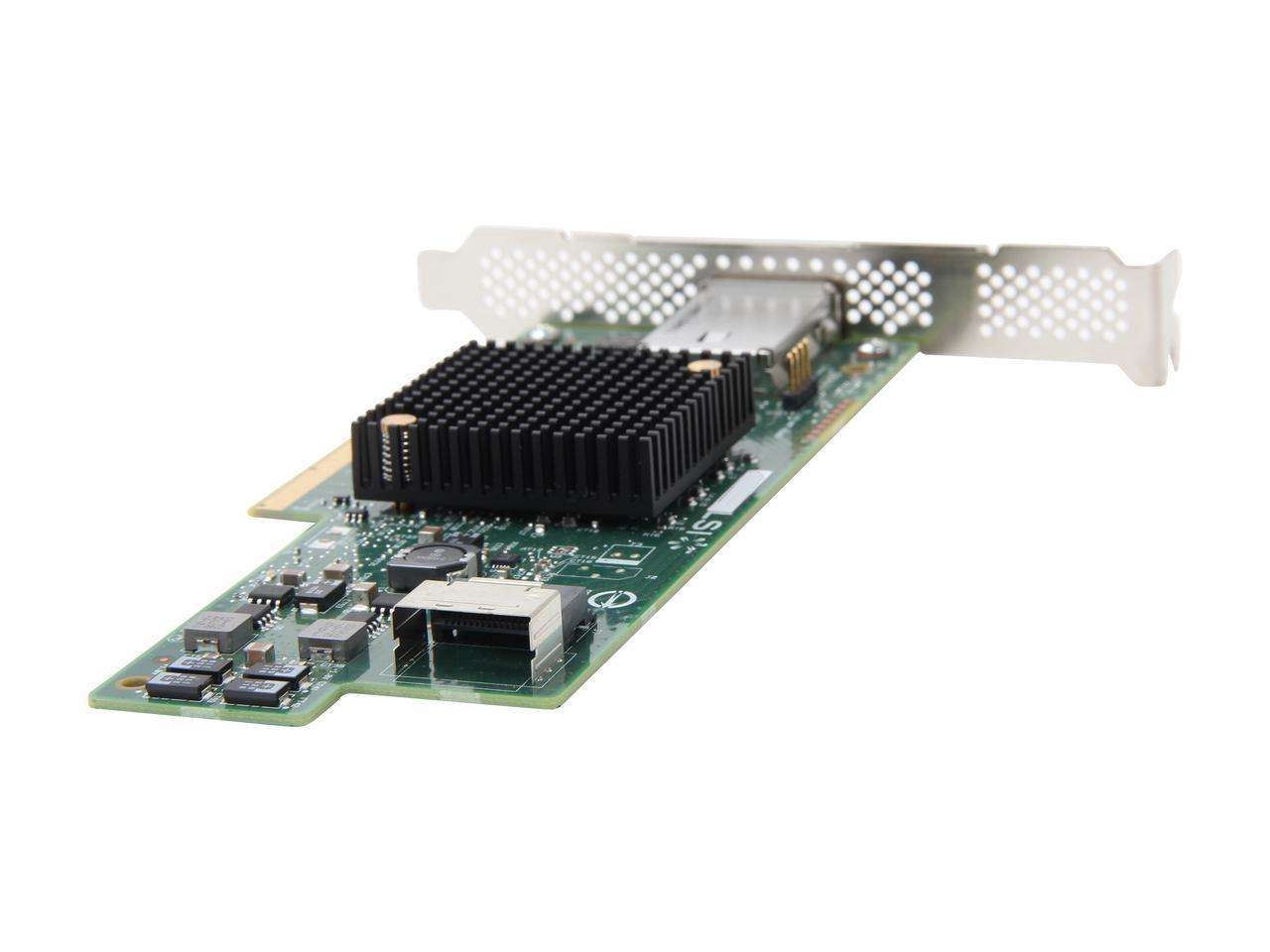 lsi00304 SATA/SAS HBA-4i4e 6Gb/s PCI-Express 2.0 RAID Controller Card ...