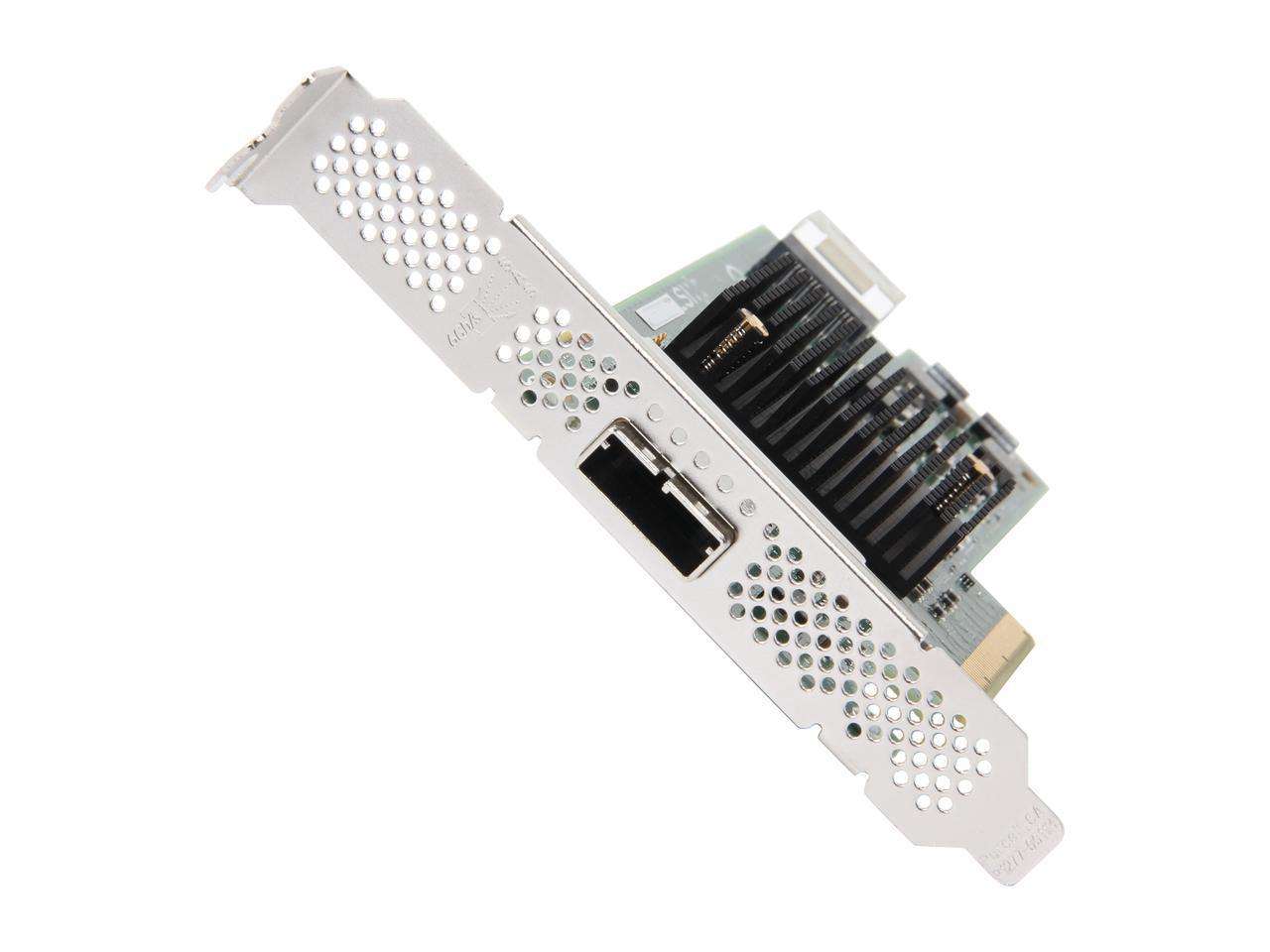 lsi00304 SATA/SAS HBA-4i4e 6Gb/s PCI-Express 2.0 RAID Controller Card ...